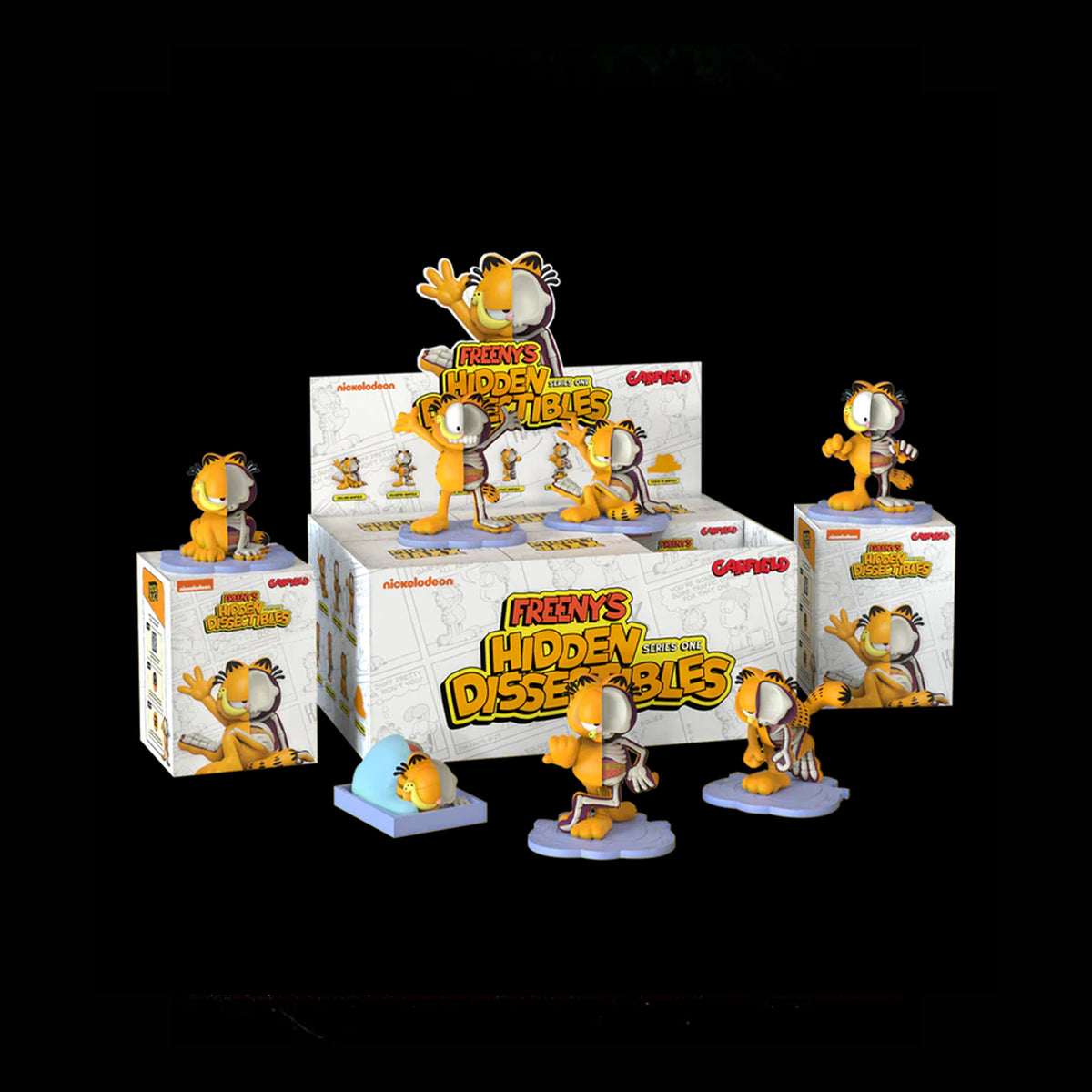 FREENY'S HIDDEN DISSECTIBLES: GARFIELD By Jason Freeny – almadetoro