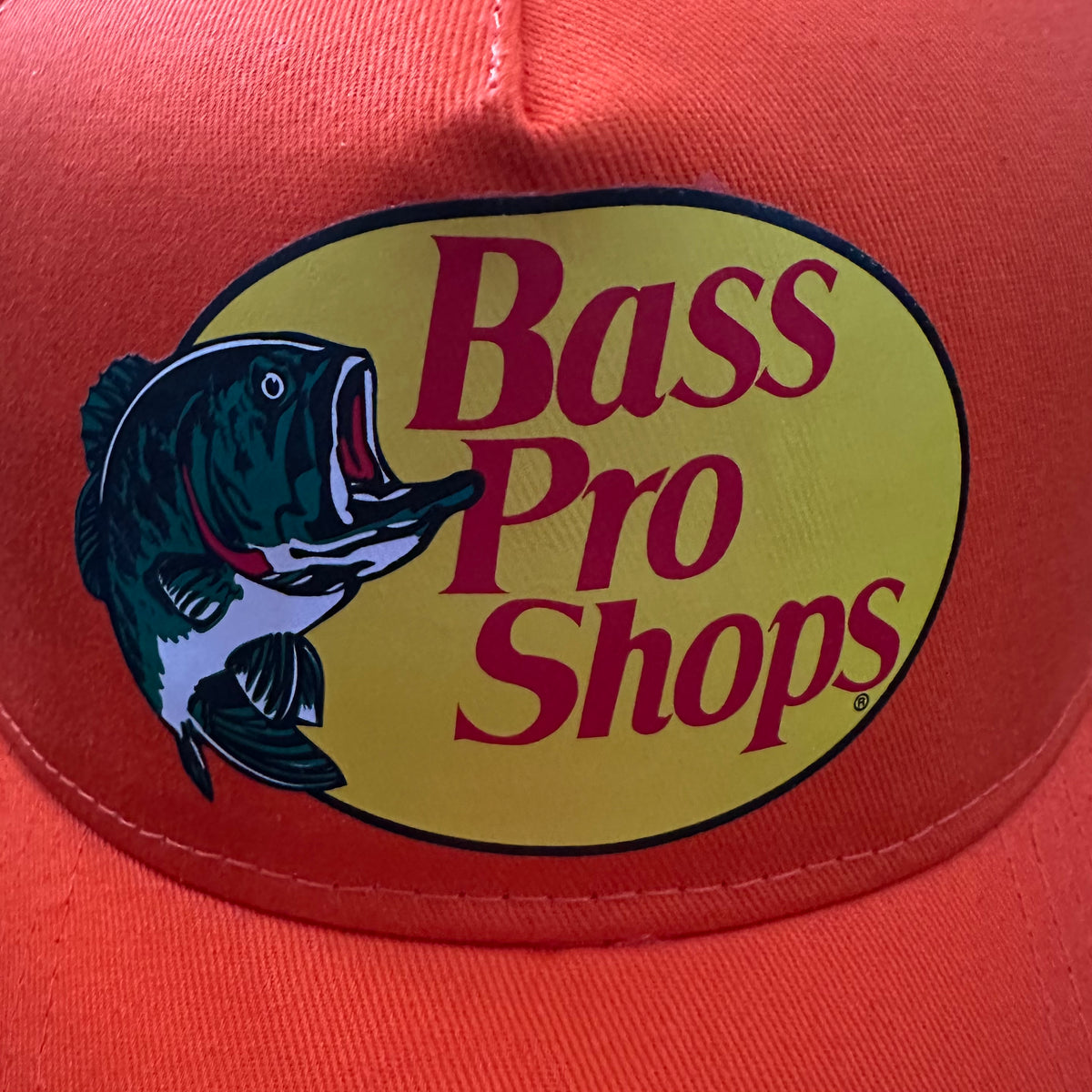 BASS PRO SHOPS Orange Mesh Trucker Cap – almadetoro